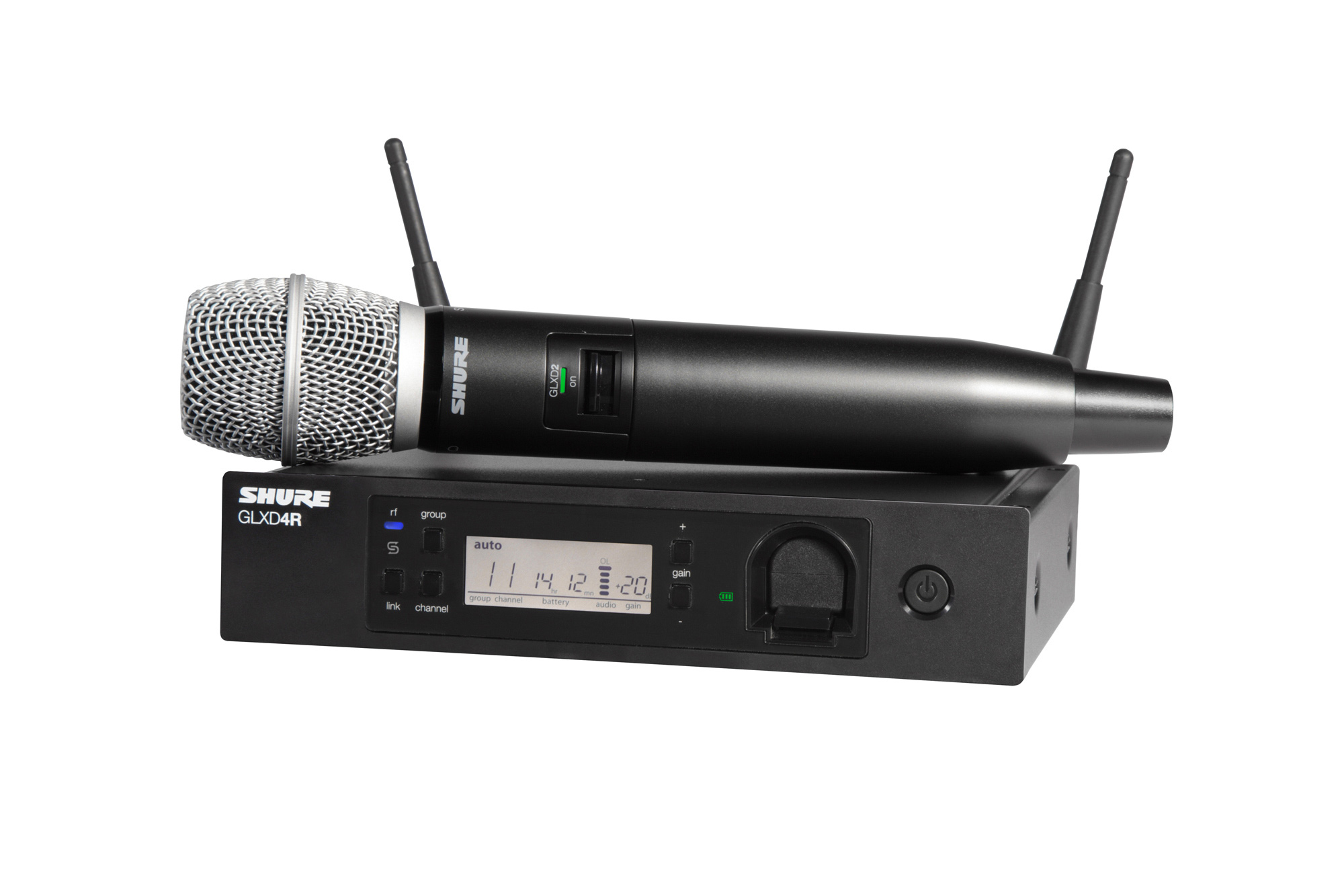 Shure GLXD24R/SM86 GLXD Advanced Wireless Microphone System - SM86 Vocal