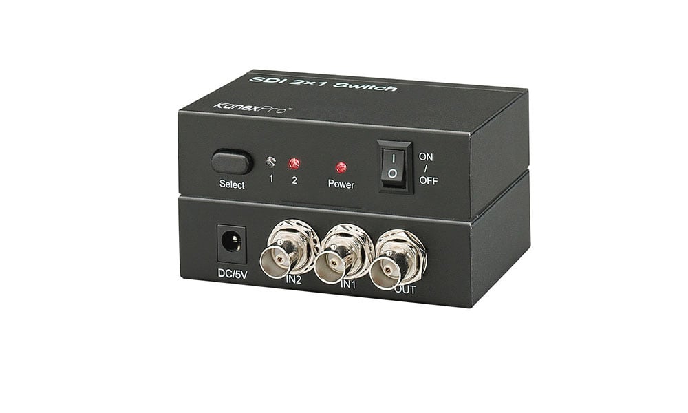 KanexPro SW-SDI2X1 3Gb/s SDI 2X1 Switch