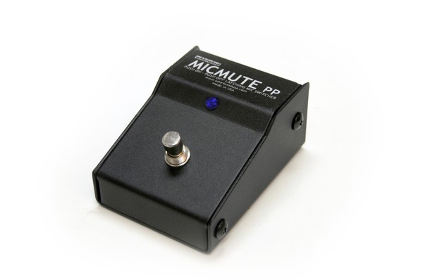Whirlwind MICMUTE-PP Push On/Off Audio Switch Pedal for Mic or Balanced ...