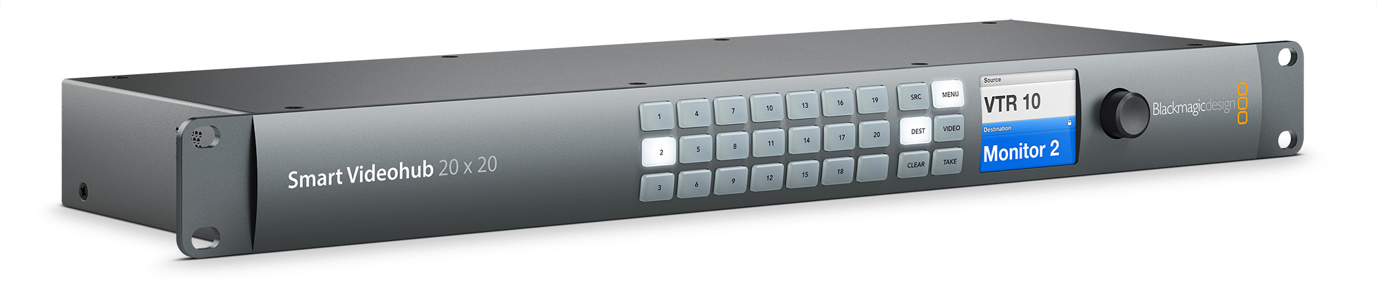Blackmagic Design Smart Videohub 20 x 20 SD/HD/Ultra HD Mixed Format Router