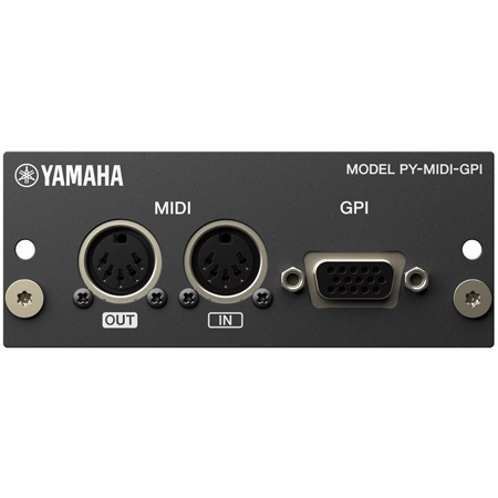 Yamaha PY-MIDI-GPI MIDI (5 Pin DIN) + GPI 5x5 (D-Sub 15Pin) Audio ...
