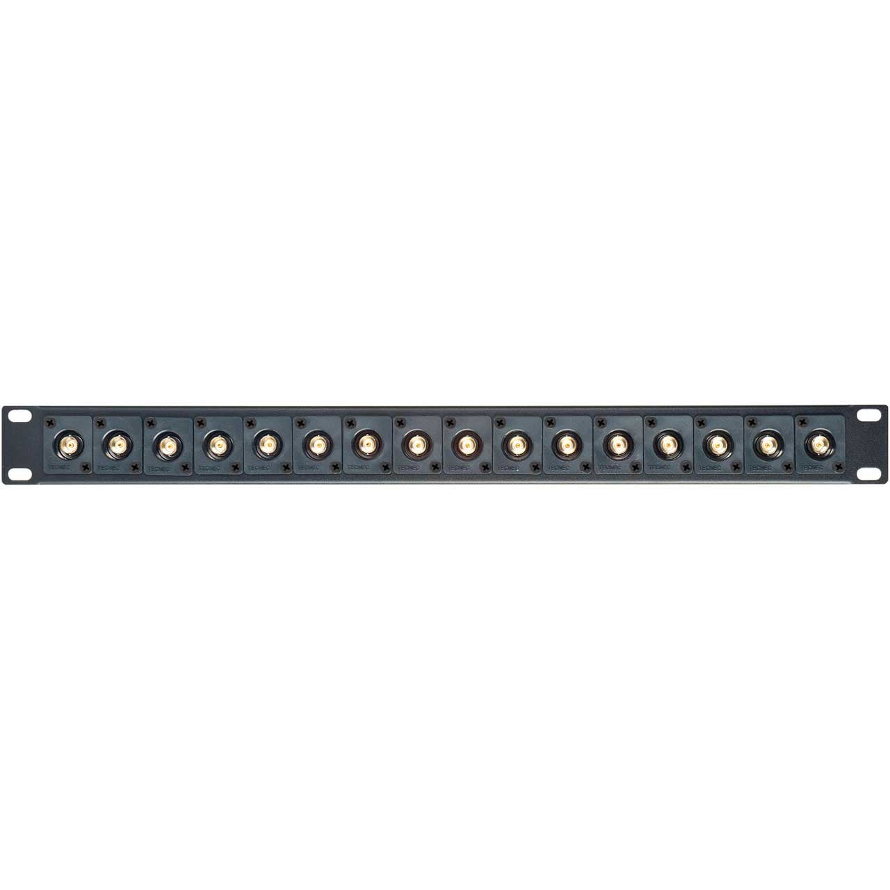My Custom Shop 16XB/R 16-Port Recessed 75 Ohm BNC Feed-Through Patchbay ...