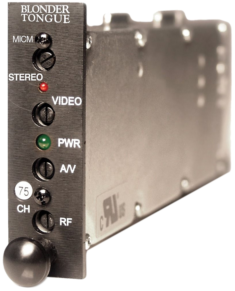 Blonder Tongue MICM-45DS HE-12 & HE-4 Channelized Stereo A/V Modulator ...