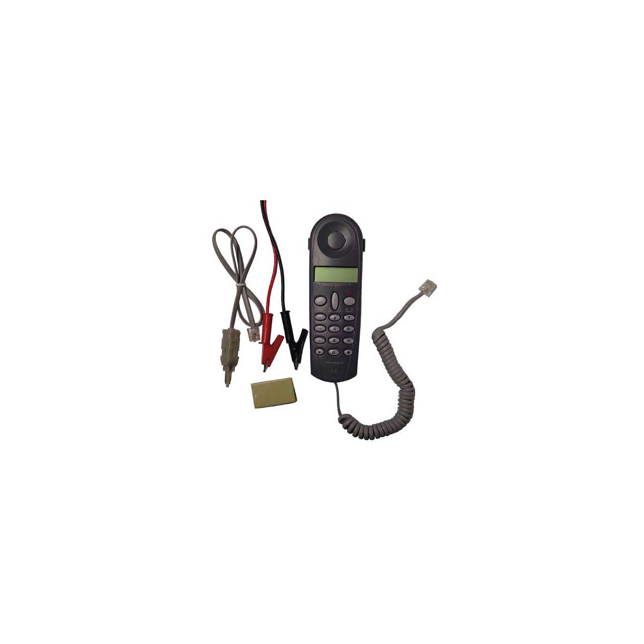 Triplett BSX200 Basic Telecom Butt Set with ON/OFF Dial Tone and Caller ID