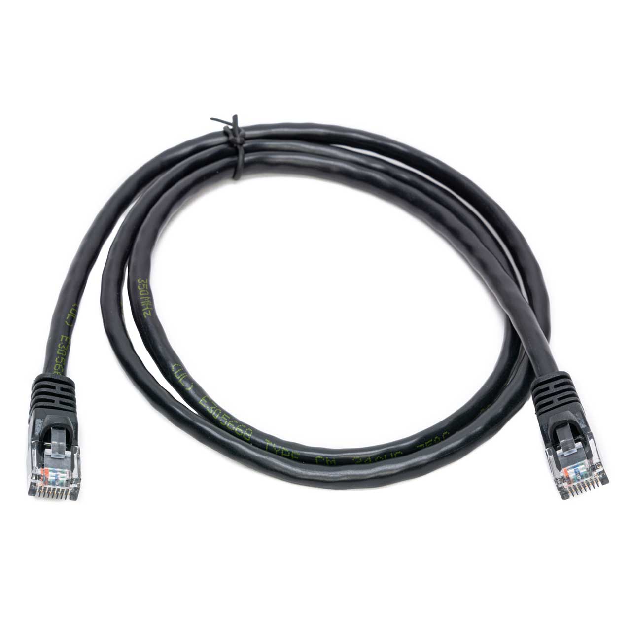 Connectronics CAT5e Snagless Molded 350MHz UTP Patch Cable - 1 Foot - Black
