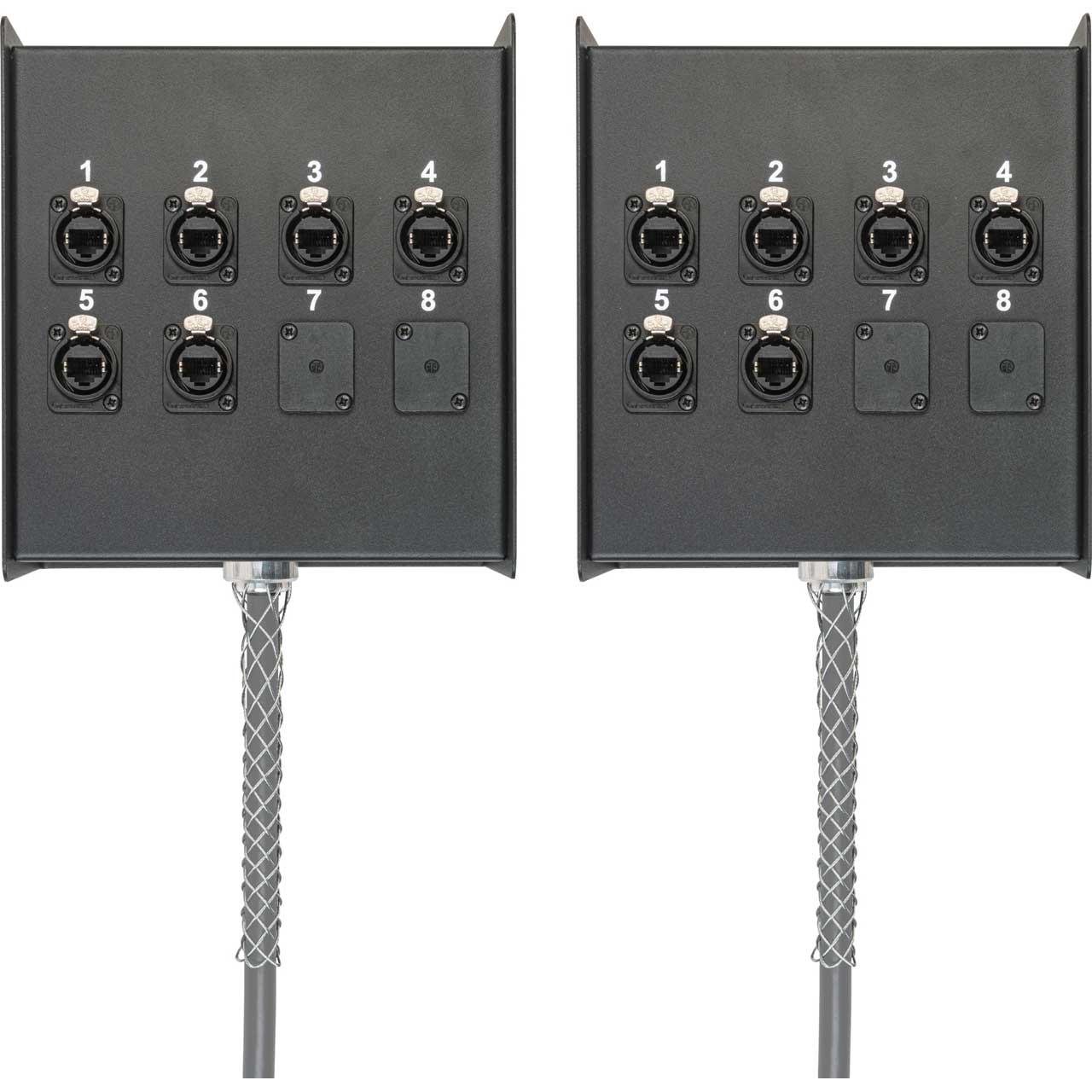 Laird 6-Channel Cat5e 6-Channel Fan Box to Fan Box - 250 Foot