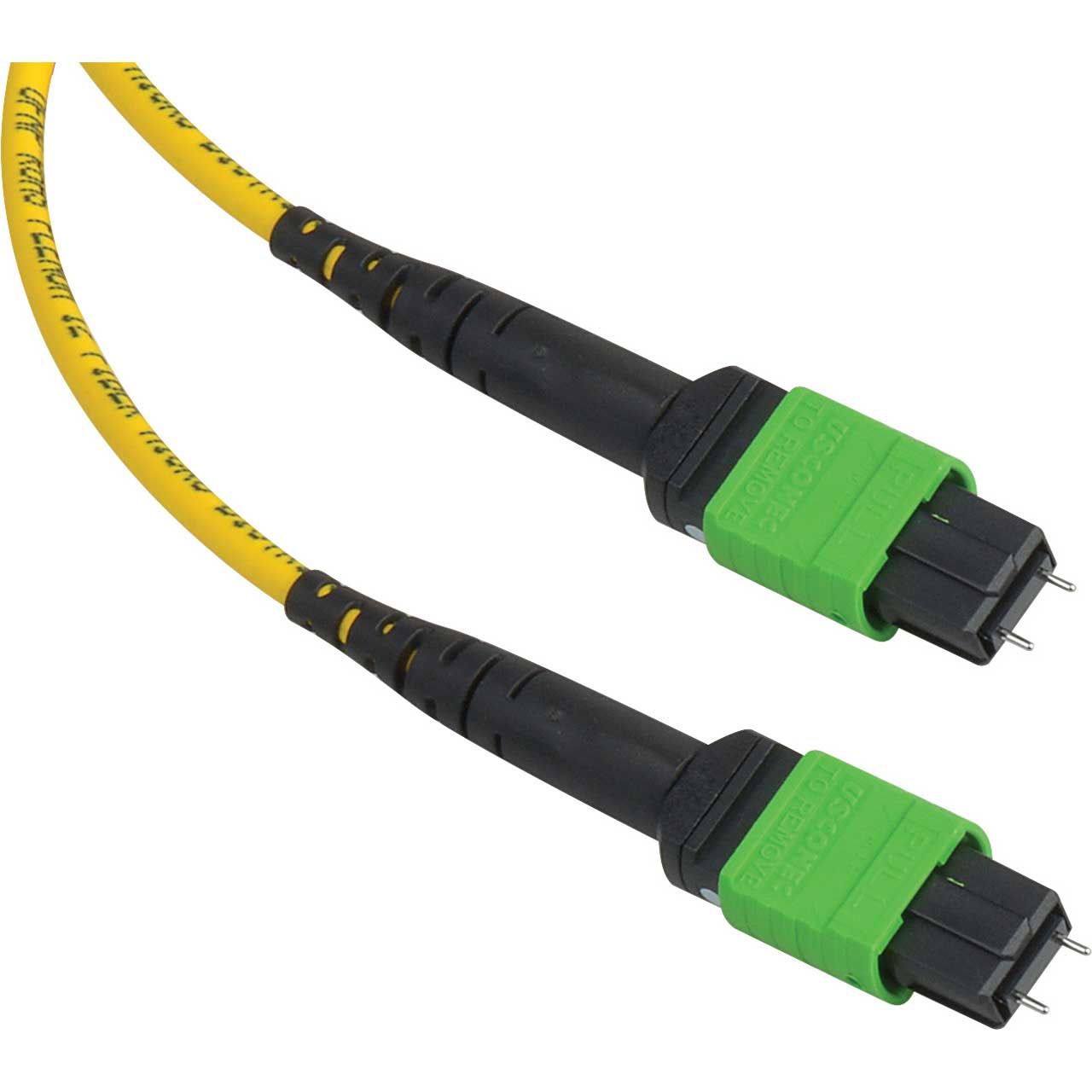 Camplex MTP Elite APC Male to MTP Elite APC Male 12-Fiber Cable-Yellow ...