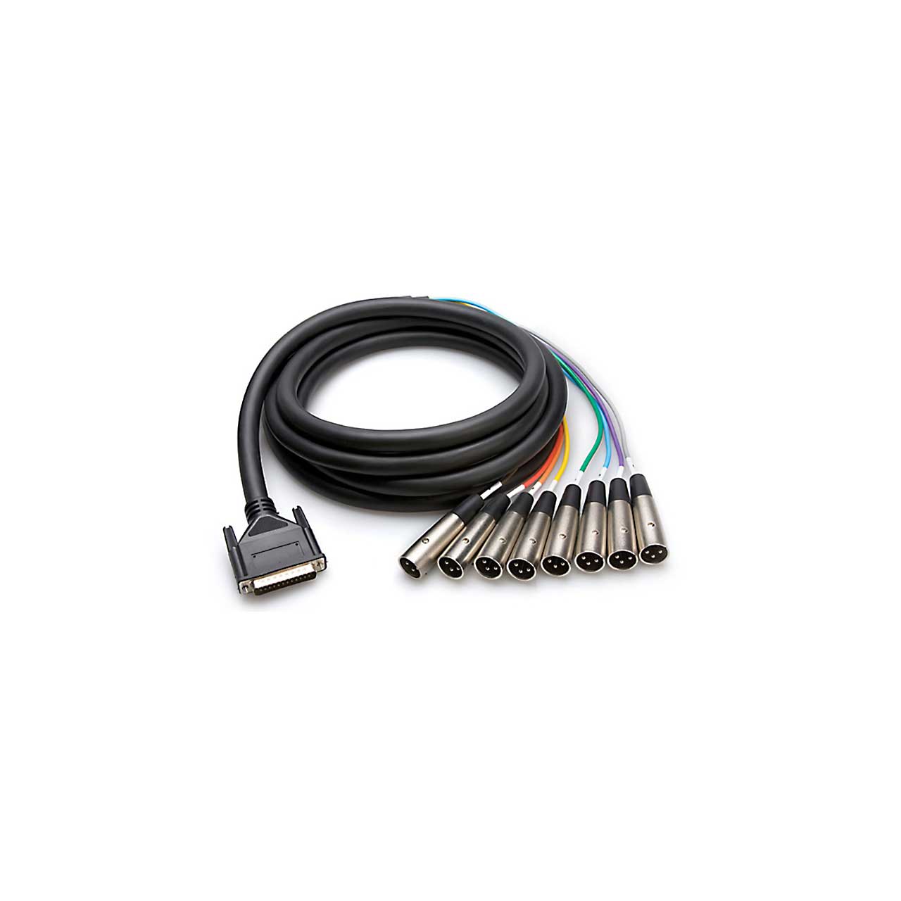 DA-88 8 XLRM- 25 Pin Cable 23.1 Feet