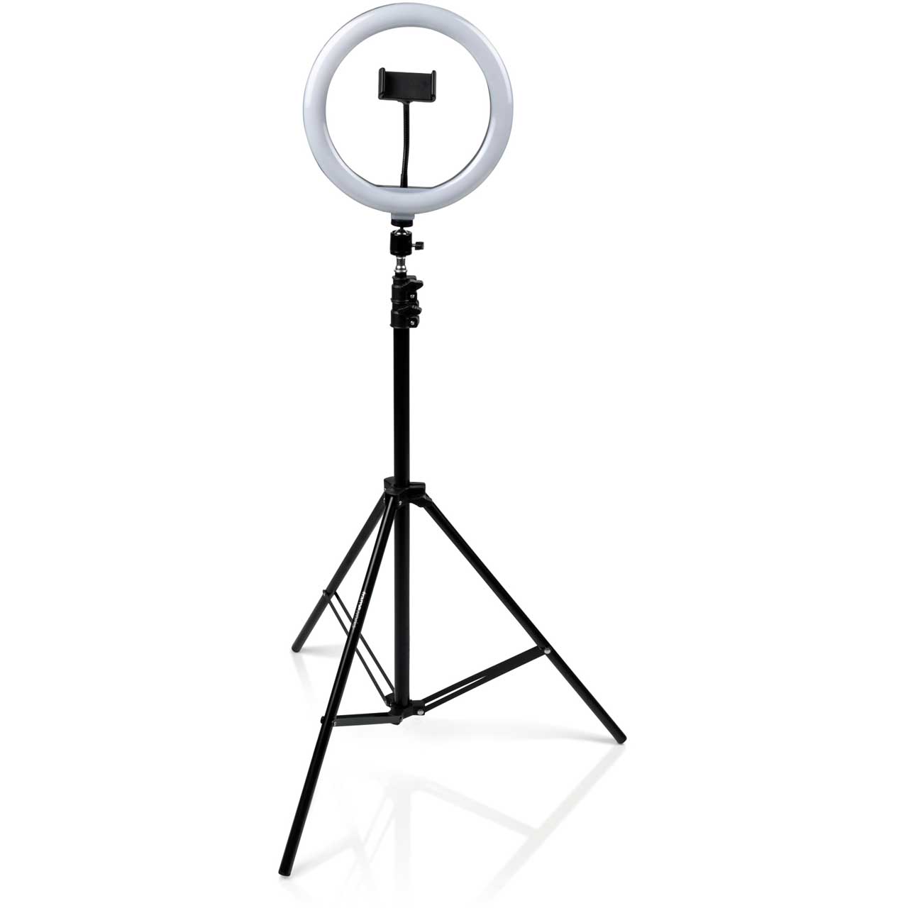 Gator GFW-RINGLIGHTTRIPD 10-Inch LED Ring Light Stand with Phone Holder ...