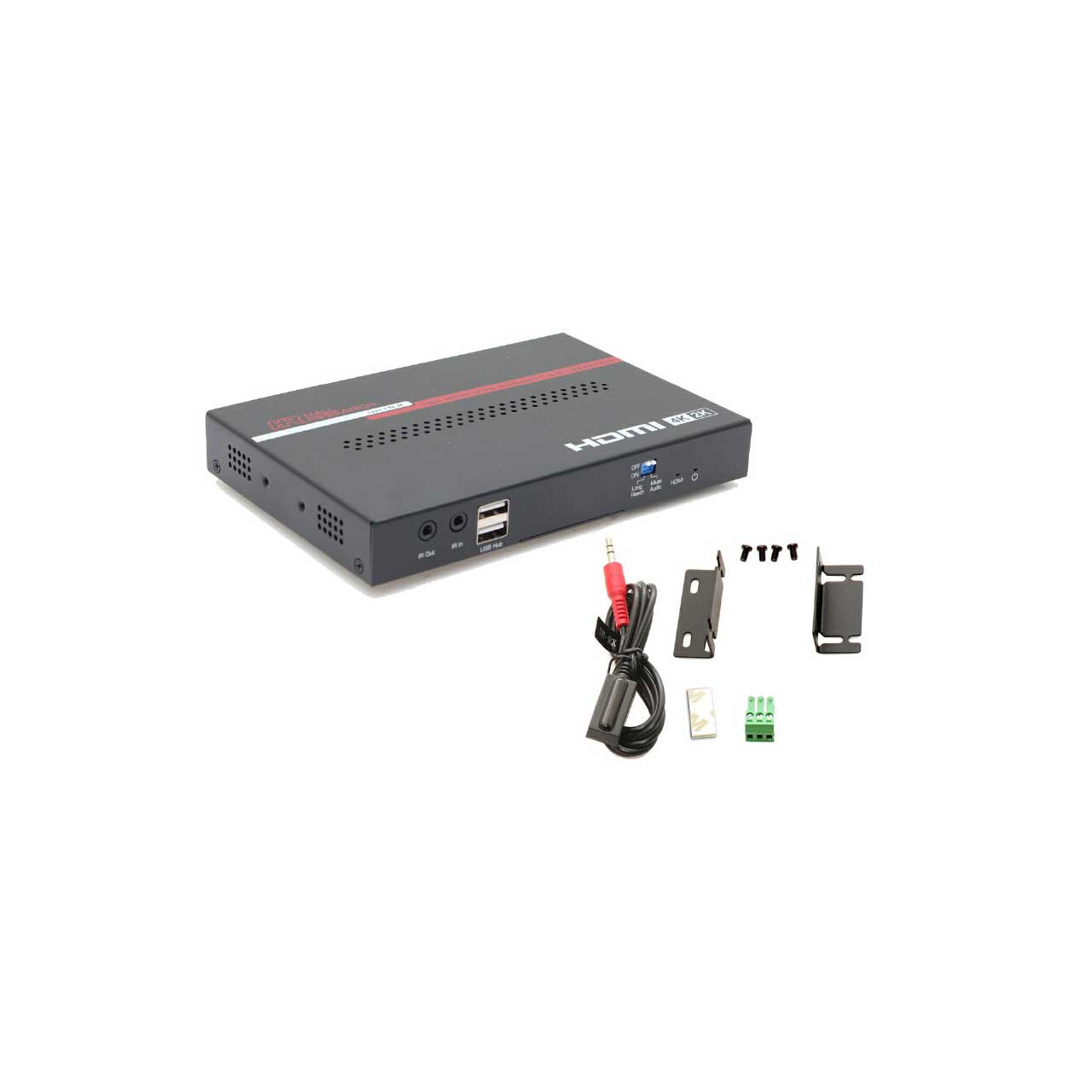 Hall Technologies UH18-R HDMI / USB / LAN over UTP Extender with ...