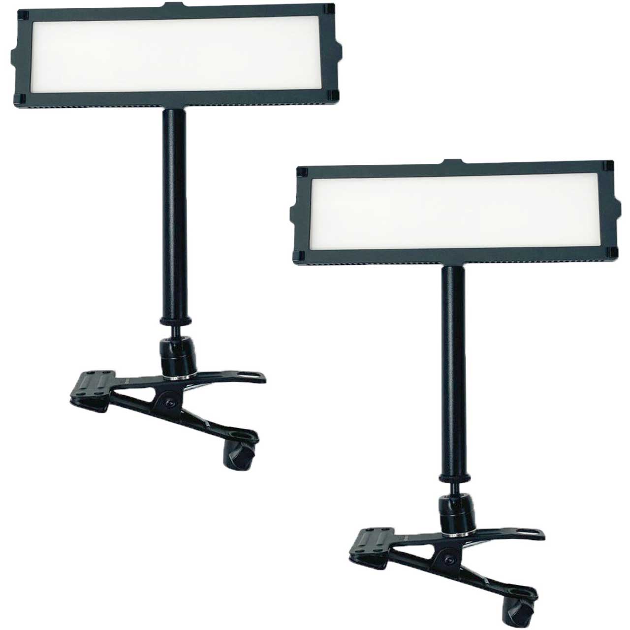 ikan PL103-2PTTKIT Piatto 10x3-Inch Daylight Soft Panel LED 2-Point ...