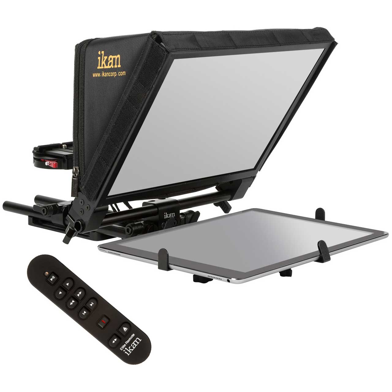 ikan PT-ELITE-V2-RC Elite Universal Tablet & iPad Teleprompter with ...