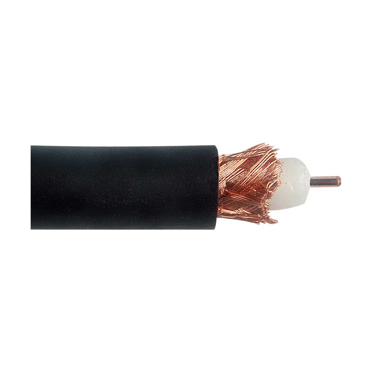 Canare L-5CFW 18 AWG 75 Ohm Digital Video Flexible Coaxial Cable - Black - 984 Feet