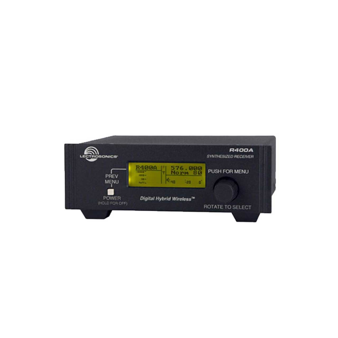 Lectrosonics R400A Digital Hybrid Wireless Diversity Receiver - Block ...
