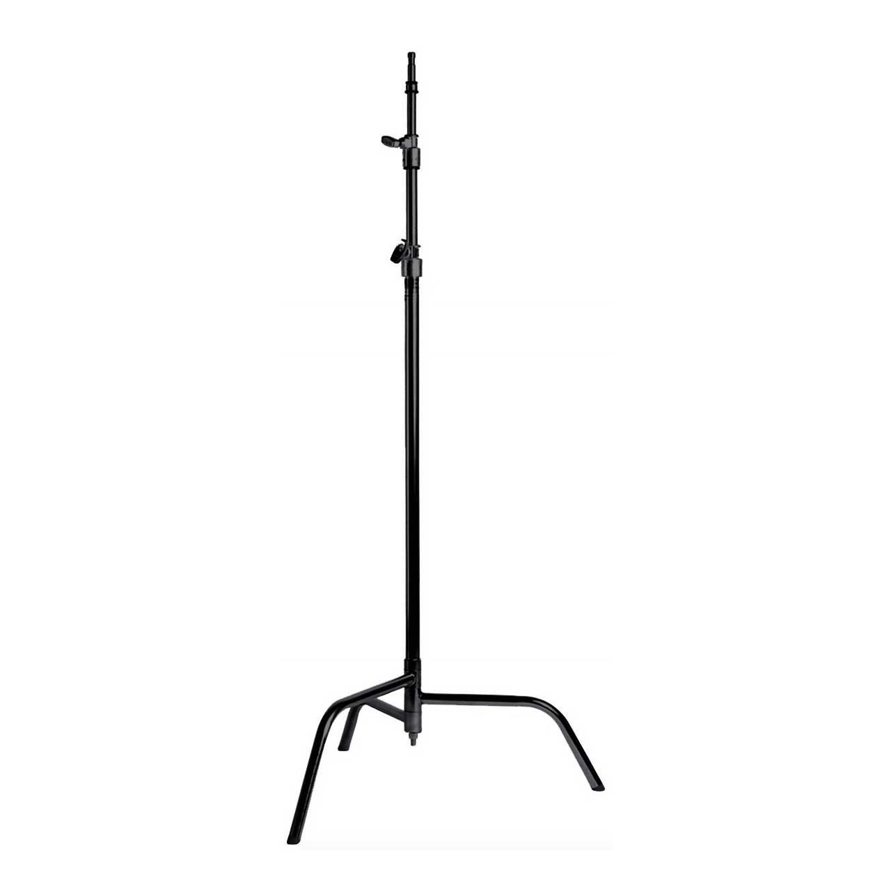 MSE 40 Inch C Stand w/Spring Loaded Base- Black