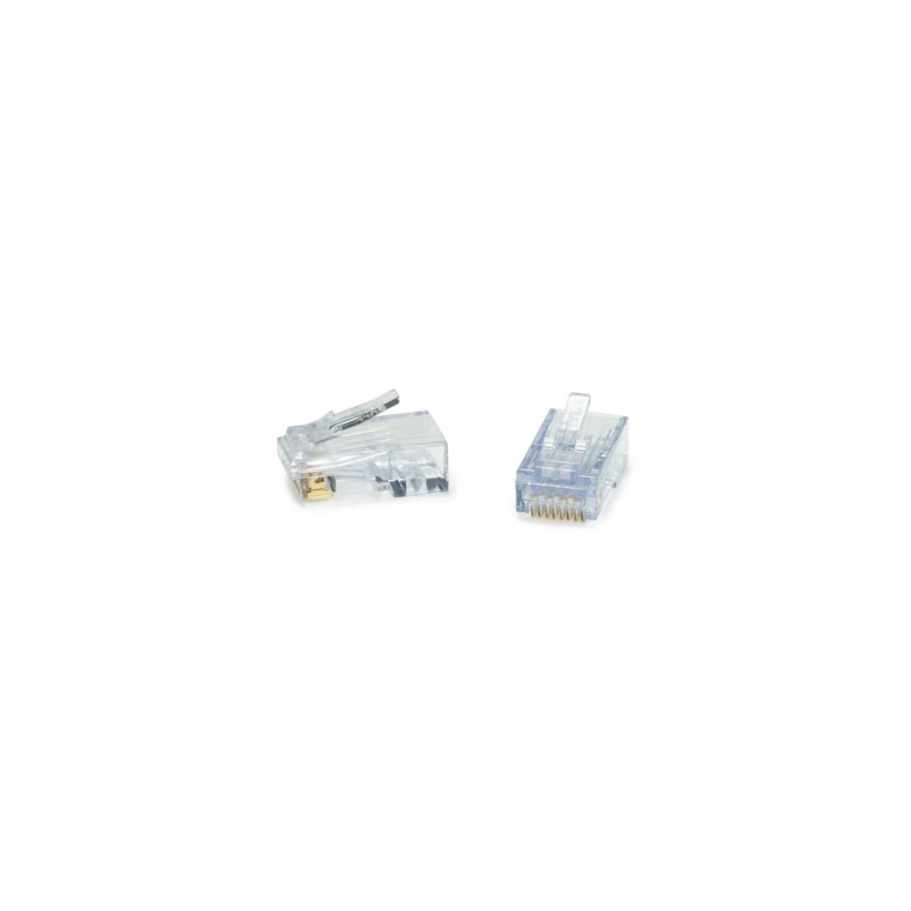 Platinum Tools 202048J ezEX48 10G RJ45 Connectors for 0.043 to 0.048 ...