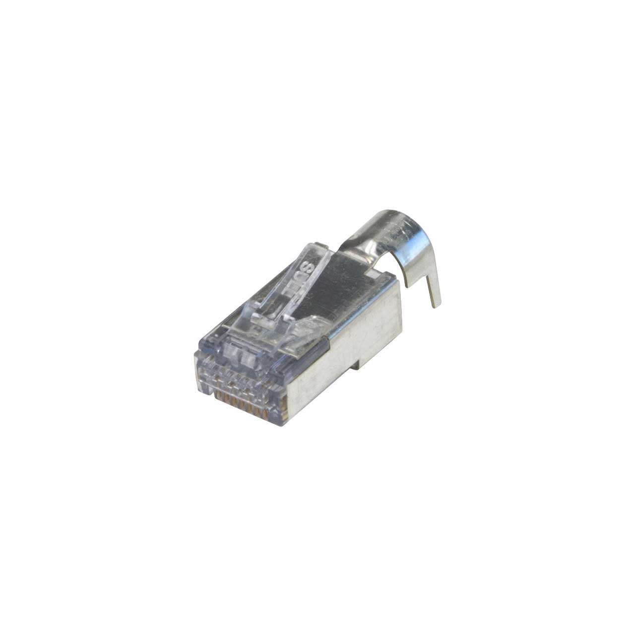 Platinum Tools 202052J ezEX48 10G RJ45 Shielded Connector w/ Ext ...