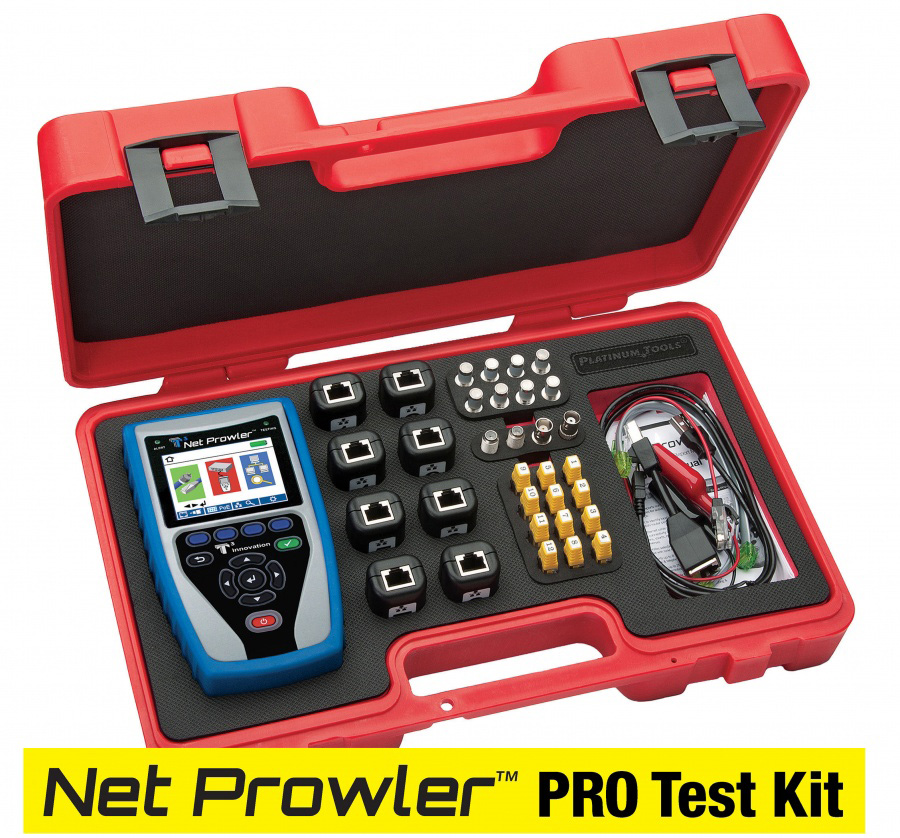 Platinum Tools TNP850K1 Net Prowler PRO Tester Kit