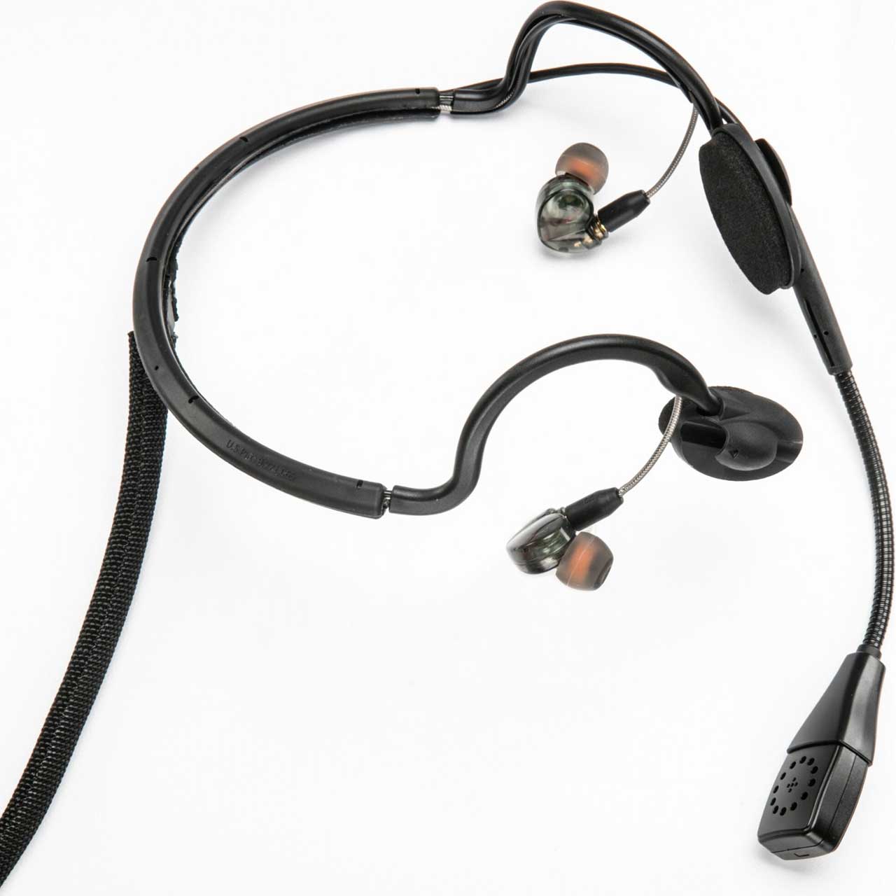 Point Source Audio CM-i3-5Ms Dual In-Ear Intercom Headset with 5-Pin ...