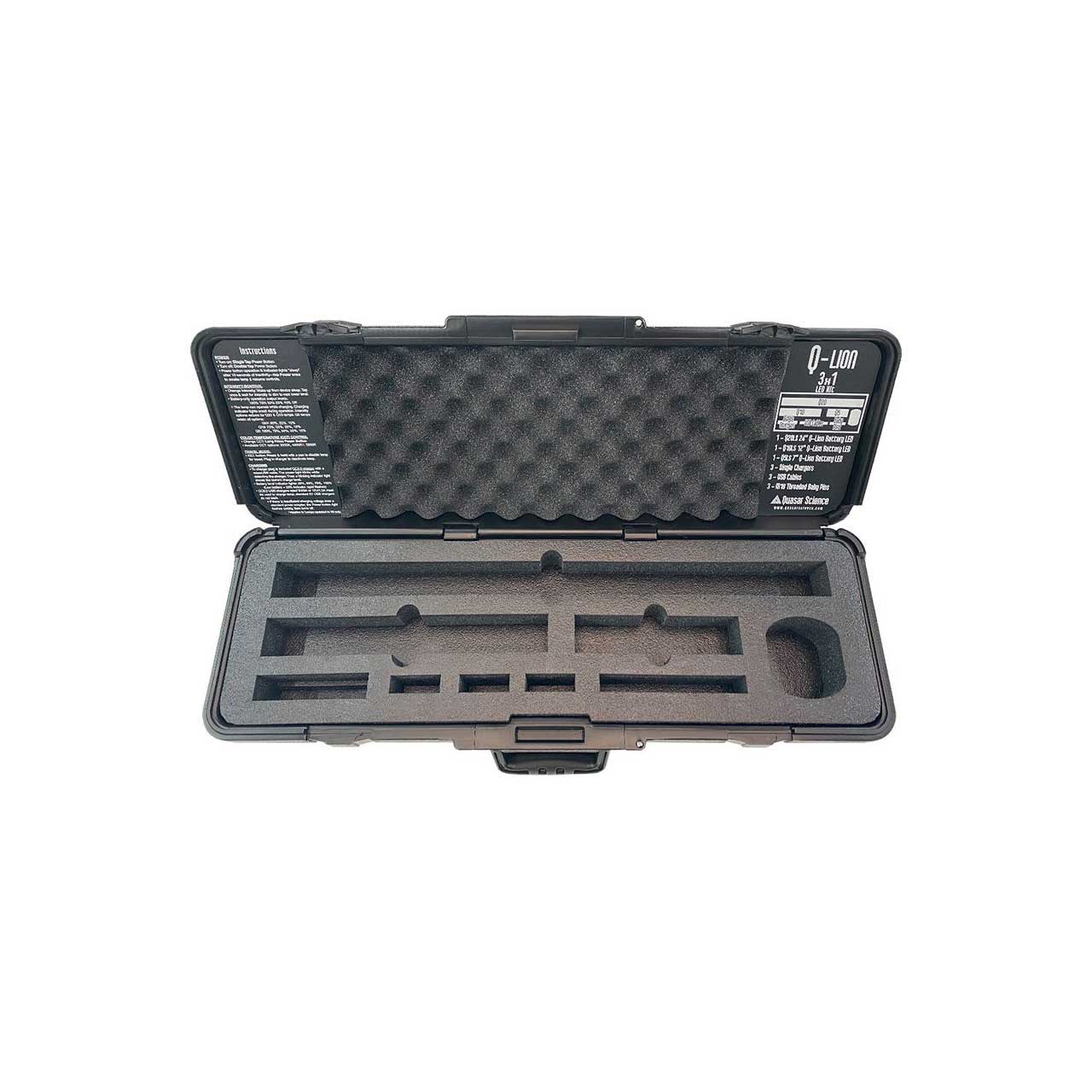 Quasar Science CASE-QL3X1 Q-Lion 3x1 Kit Case & Foam