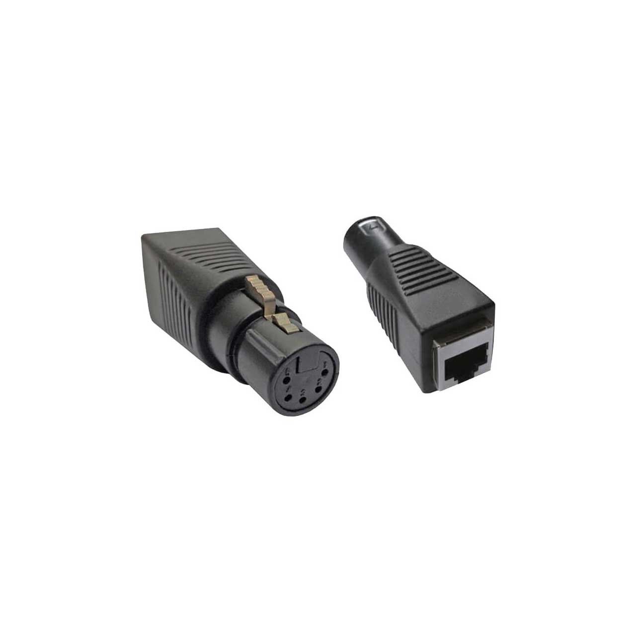 Quasar Science DMX-5F-RJ45 DMX 5-Pin Female to RJ45 Female Connector