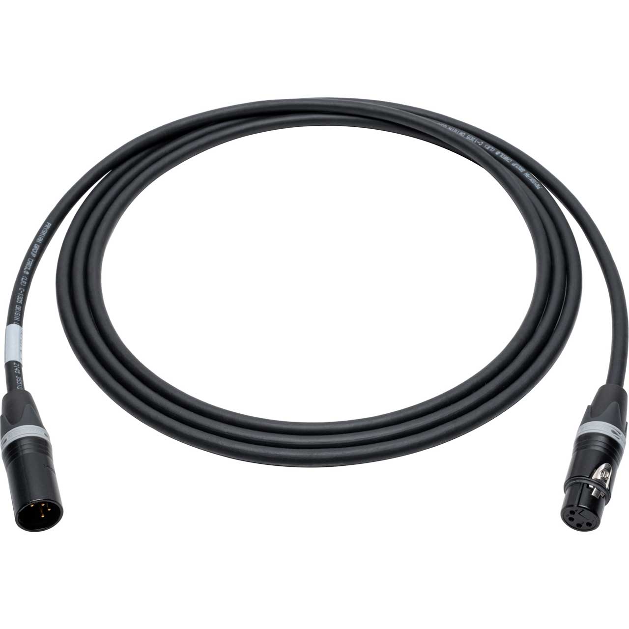 Laird RD1-PWR18 12V DC Power Cable 4-Pin XLR-M to 4-Pin XLR-F - 1 Foot