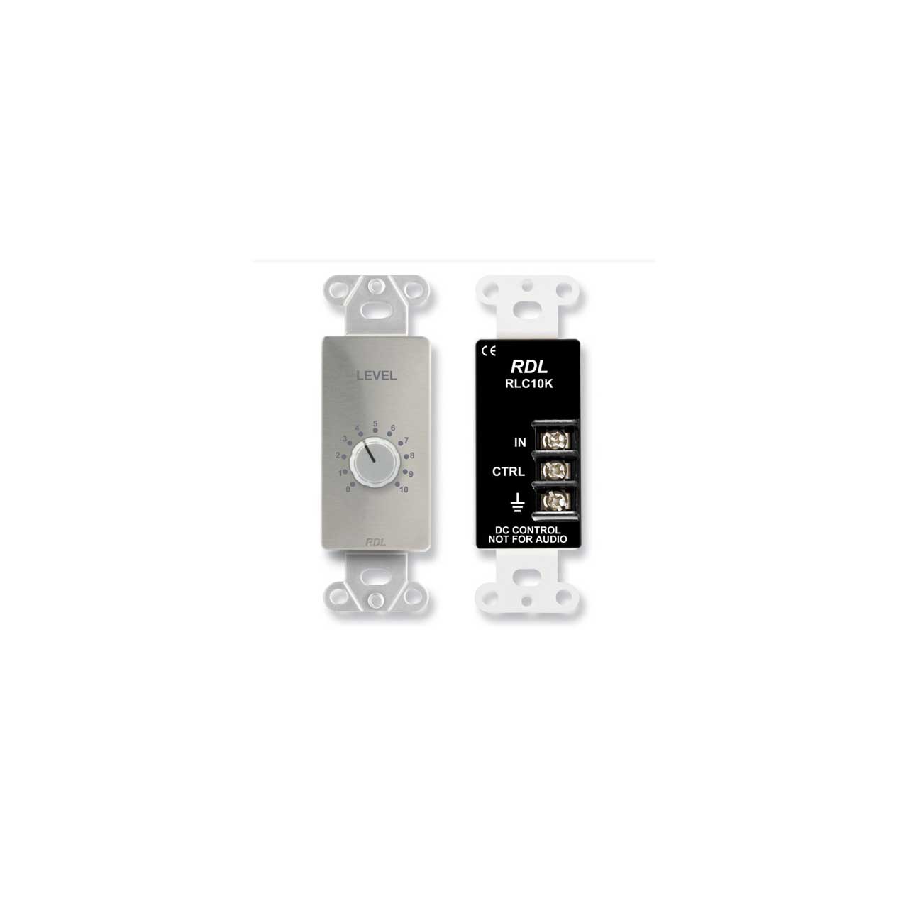 RDL DS-RLC10K Remote Level Control - 0 to 10 k - Stainless steel