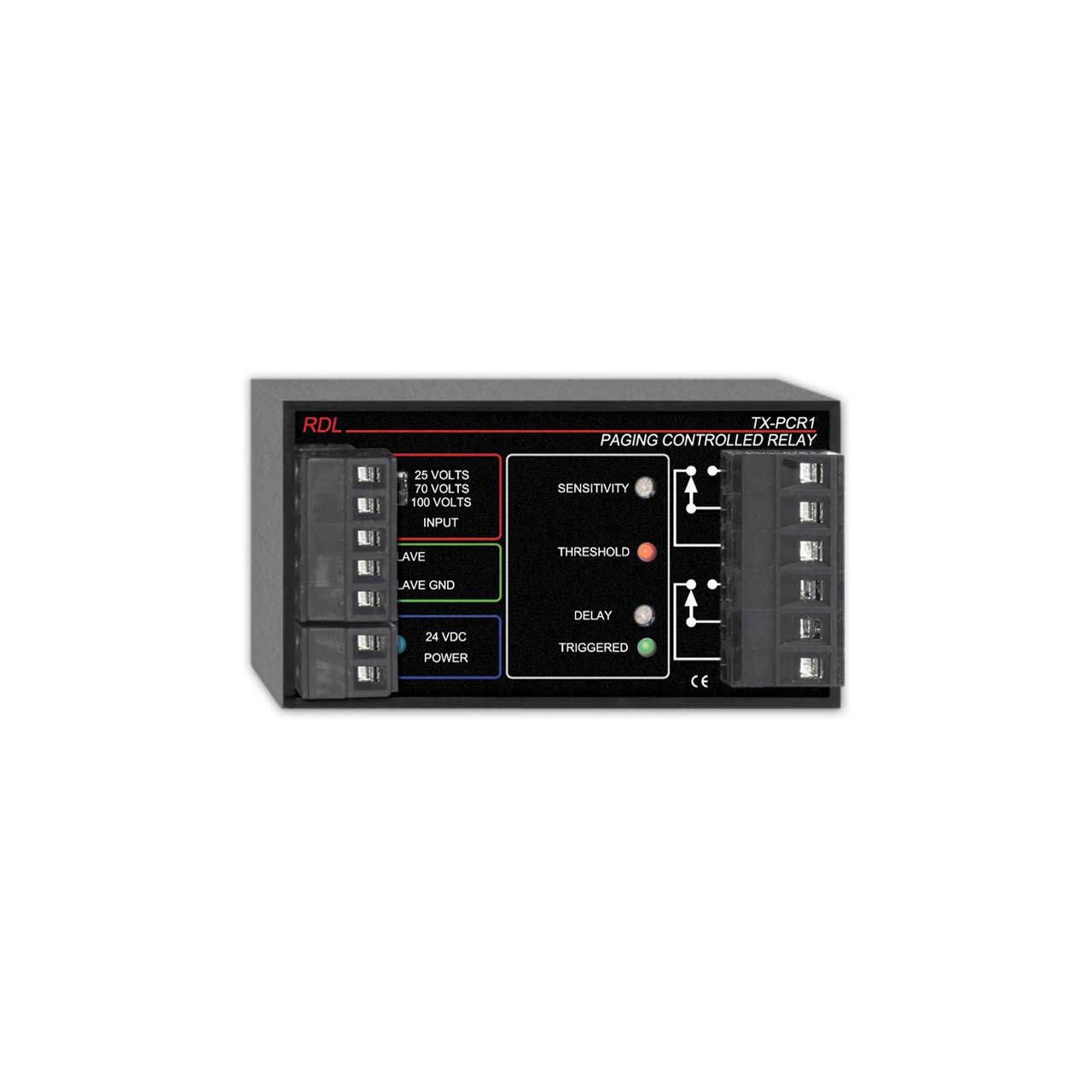 RDL TX-PCR1 Paging Controlled Relay