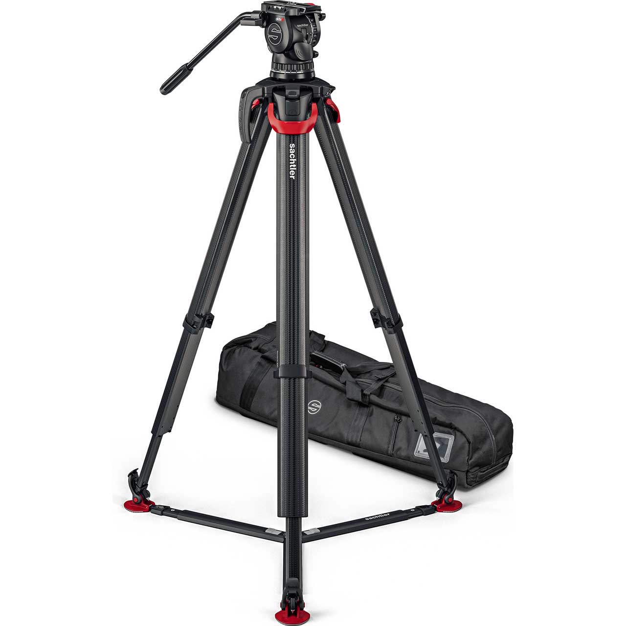 Sachtler S2072s Ftgs System Aktiv10 Sideload With Flowtech 100 Tripod