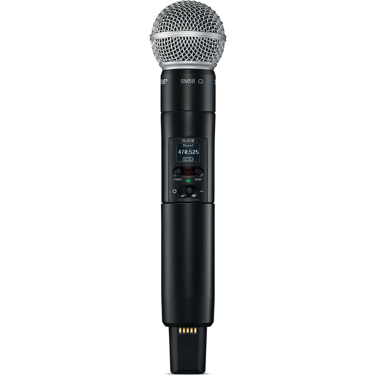 Shure SLXD2/SM58-G58 Handheld Wireless Mic Transmitter - SM58 Capsule - 470-514Mhz