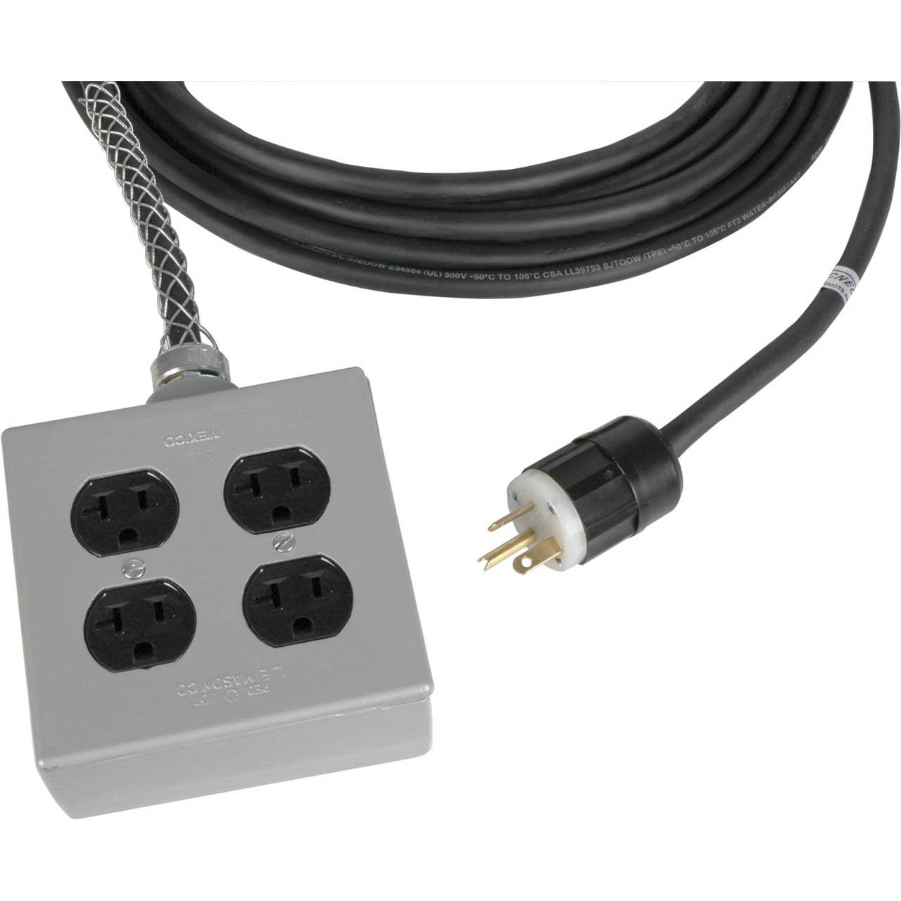 Laird SSPC20A Stage Systems Heavy Duty 20-Amp 12/3 AC Power Extension ...