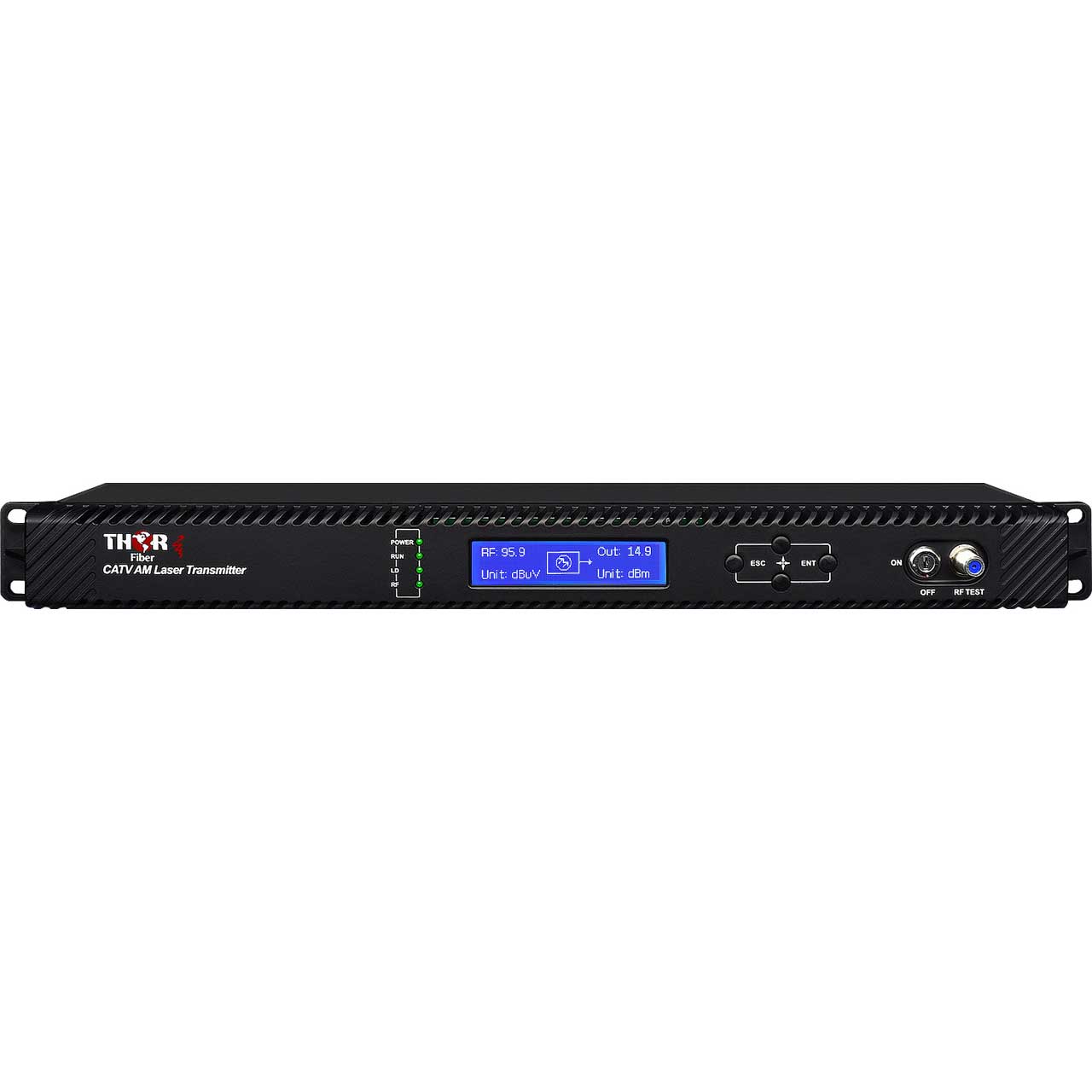 Thor Fiber F-RF-1310-Tx-8mW CATV RF Over Fiber Transmitter 45-870 MHz ...