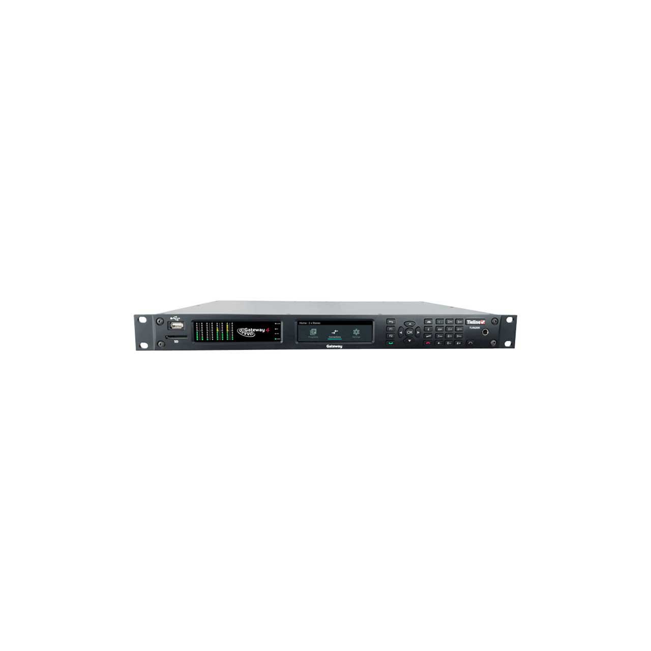 Tieline TLR6200-4 Gateway 4 1RU 4 Mono/2 Stereo Multi Channel IP Audio ...