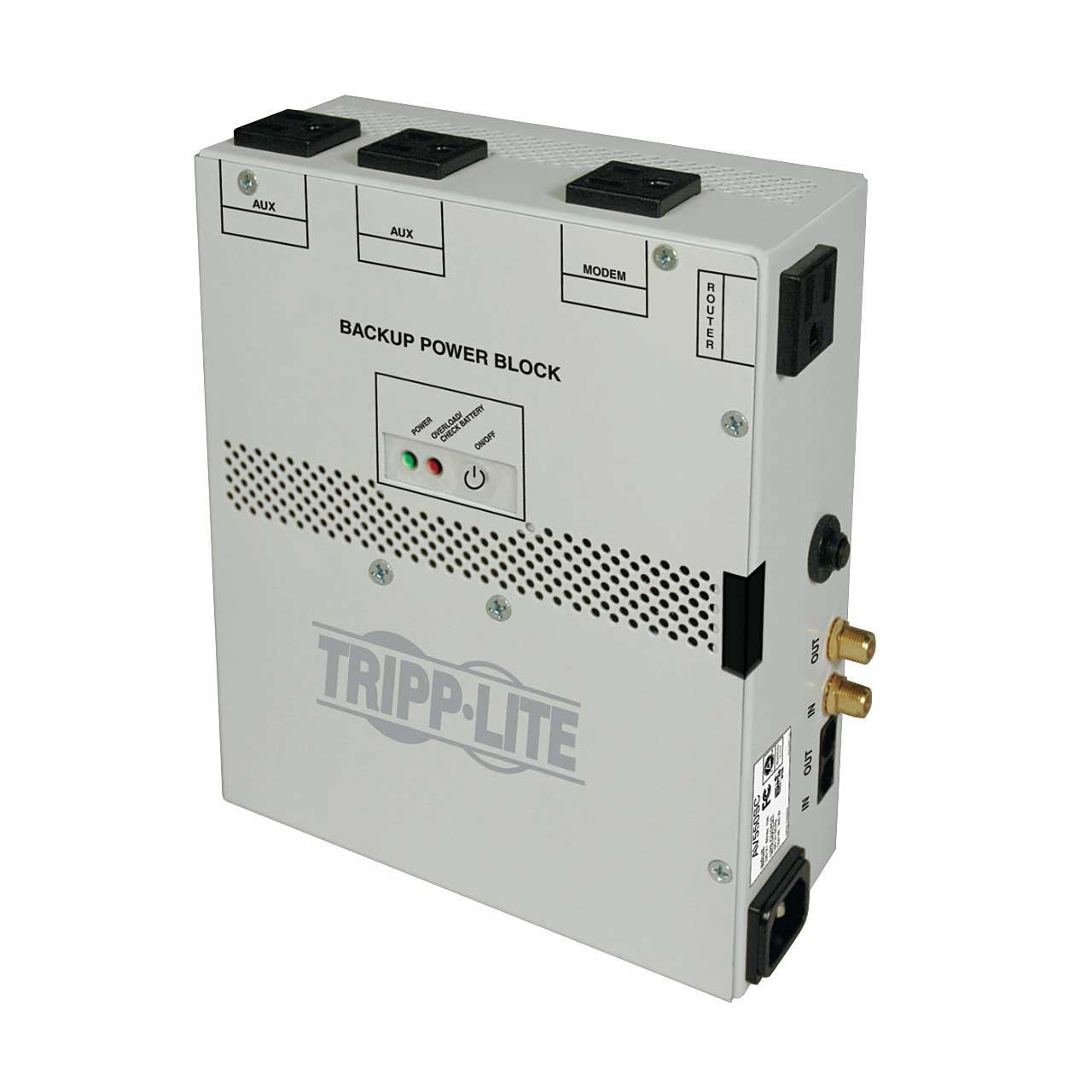 Tripp Lite AV550SC 550VA UPS Home Theater for Structured Wiring ...