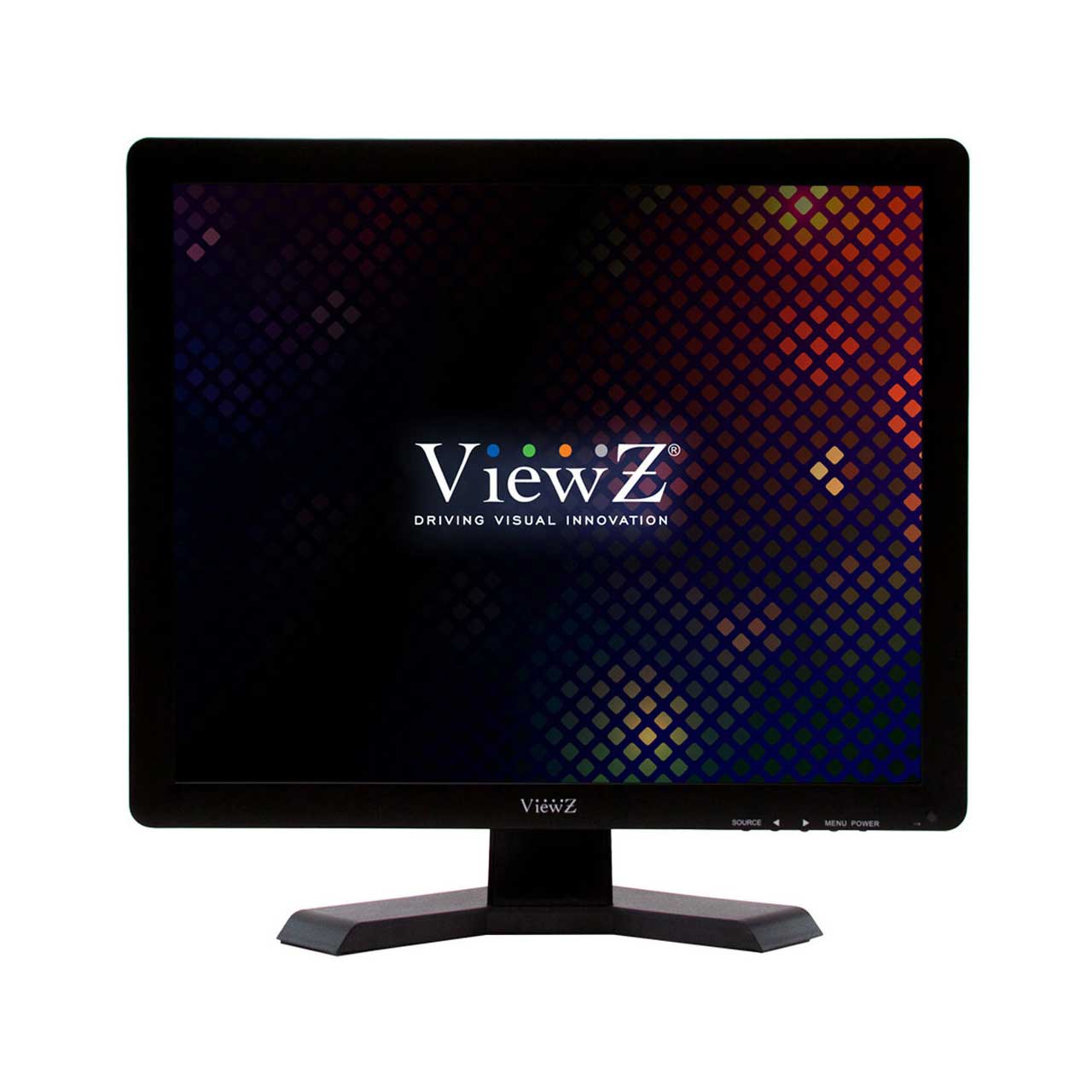ViewZ VZ-19RTN 19 Inch Black Pro-Grade 1280x1024 LCD Monitor - VGA/HDMI ...