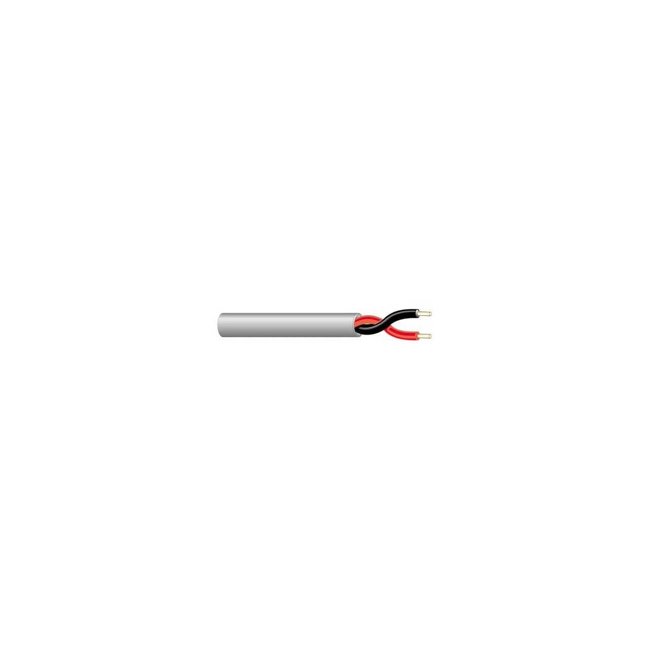 West Penn Wire 222 2 Conductor 20GA Control Cable 1000 Feet- Gray