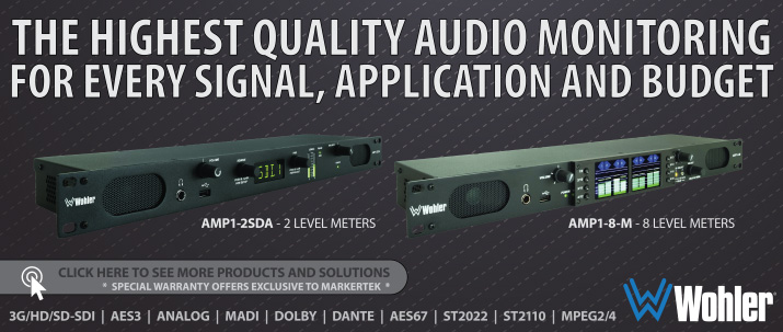 Markertek | Audio and Video Equipment | Professional Broadcast Studio ...