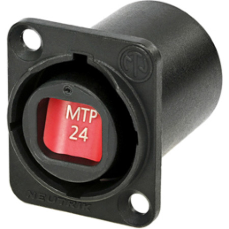 Neutrik NO24FDW-A OpticalCON MTP 24-Channel Fiber Optic Chassis ...