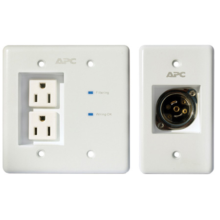 APC INWALLKIT-WHT AV In-Wall Power Filter and Connection Kit - White