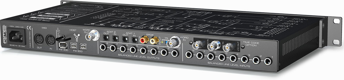 RME Fireface 800 FireWire Audio Interface