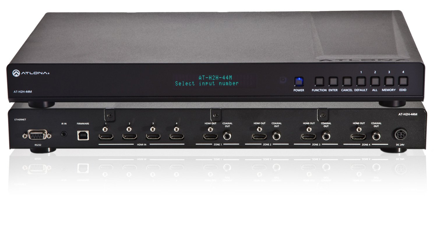 Atlona AT-H2H-44M 4x4 HDMI Matrix Switcher