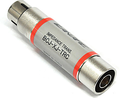 Canare BCJ-XJ-TRC XLR-F 110 Ohm to BNC-F 75 Ohm Impedence Transformer