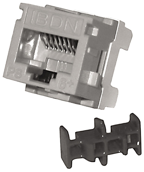 Belden AX101067 CAT6 Modular Jack RJ45 MDVO Style - Orange (TIA 606)