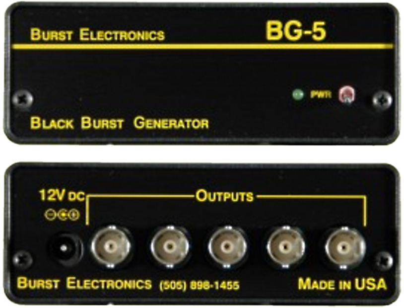 Burst BG-5 5-Output Black Burst Generator
