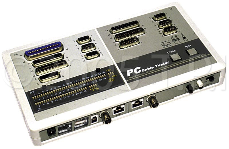 PC Cable Tester with USB and 1394