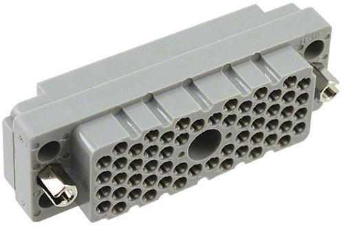 56 Pin EDAC / ELCO Receptacle With Lock Nut