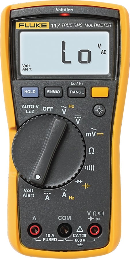 Fluke 117 True RMS Multimeter with Backlight