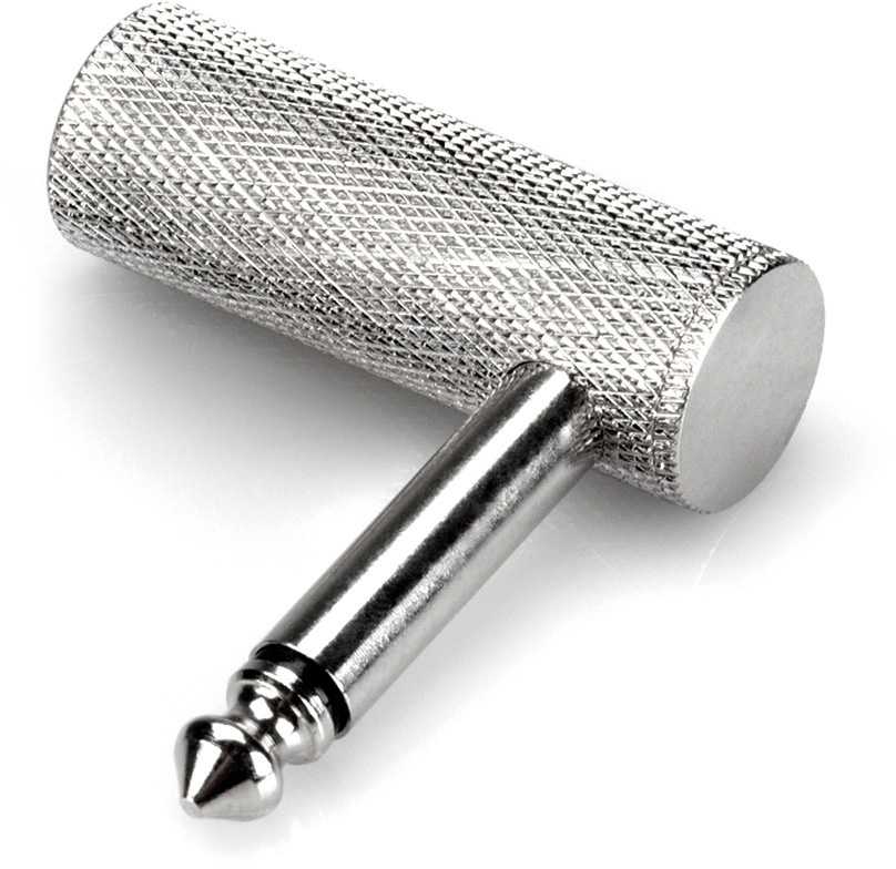 1/4 Inch Male to 1/4 Inch Female Mono Right Angle Adapter