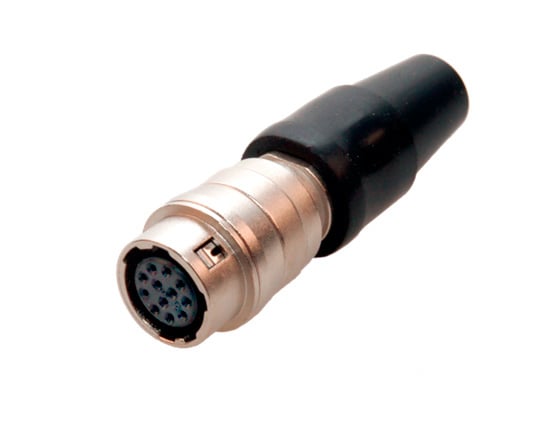 Hirose HR10A-10J-12S 12-Pin Female Push-Pull Connector w/10mm Female Shell