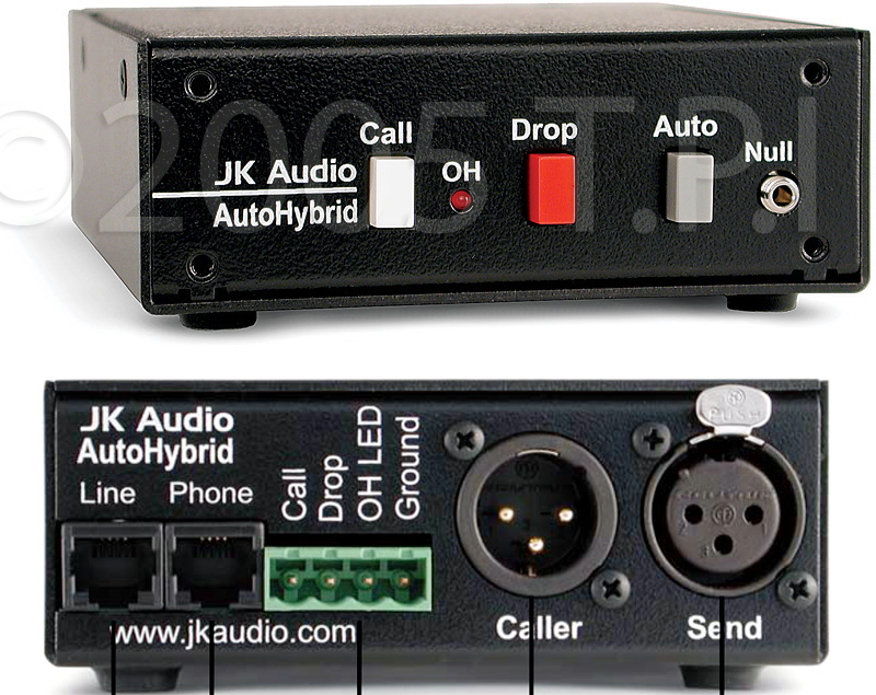 Auto Hybrid Telephone Audio Interface